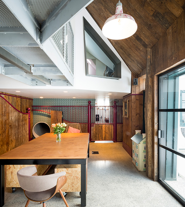 Explore this farm building conversion given a joyful interior re-design ...