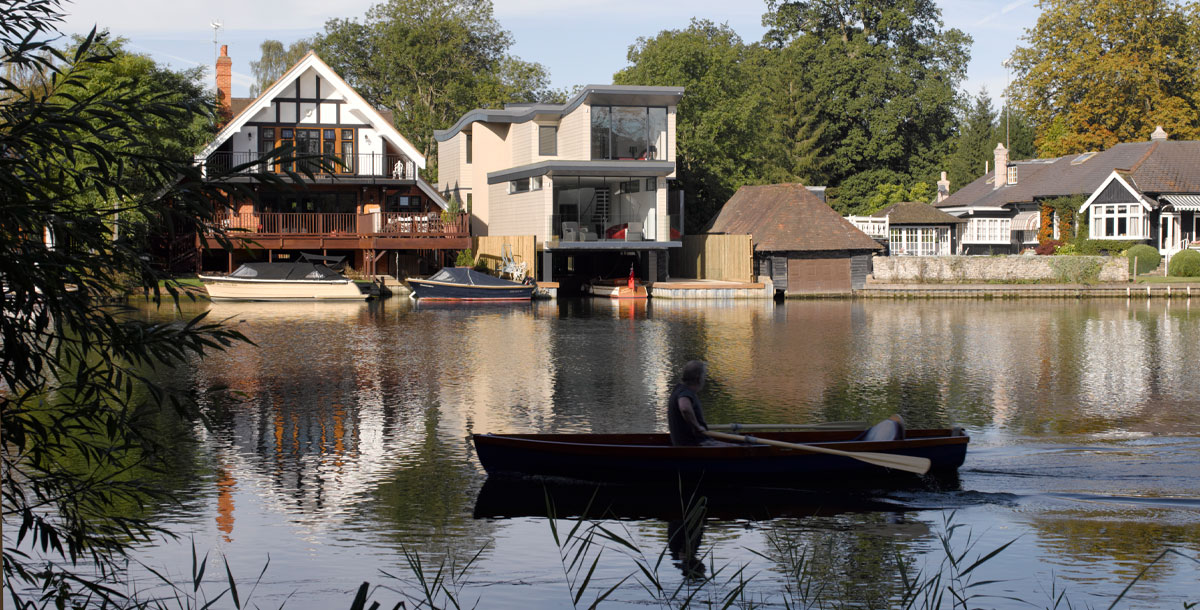 Thames boathouse, Oxfordshire - Grand Designs Magazine : Grand Designs ...