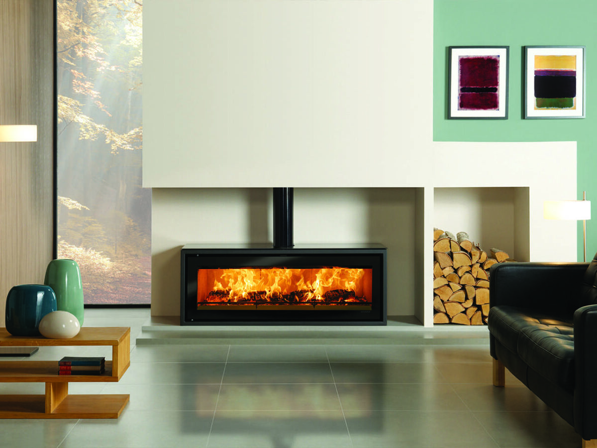 Heat a big space efficiently with a large log burner - Grand Designs ...
