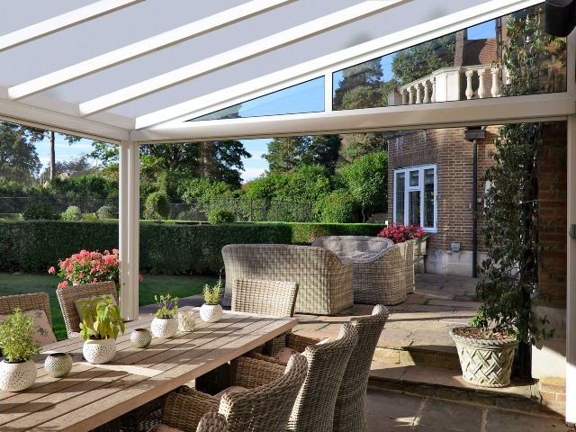 Get set for summer – create shade and privacy with a veranda or awning ...