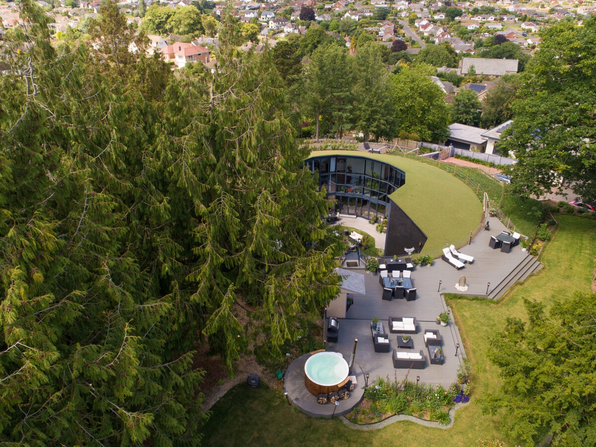 Amazing one-of-a-kind circular home in former water tank - Grand ...