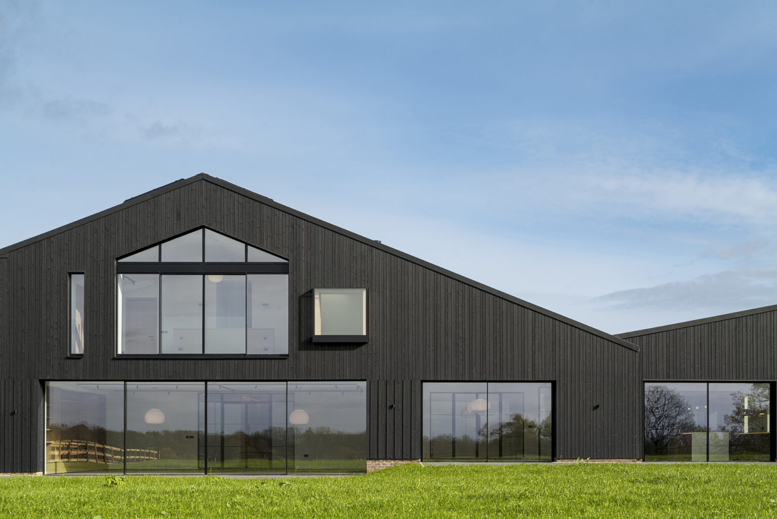 Low-carbon luxe: Hartdene Barns revisit - Grand Designs Magazine ...